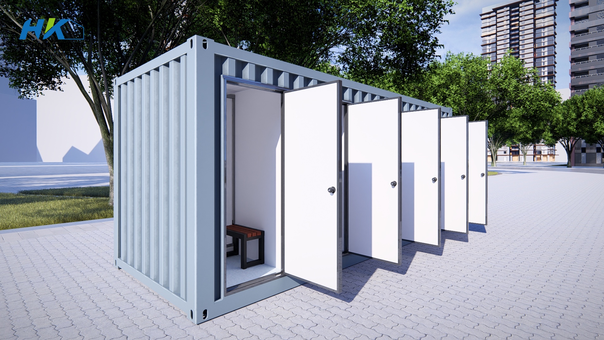 China 20ft /40ft Container Toilet And Shower Block factory and ...